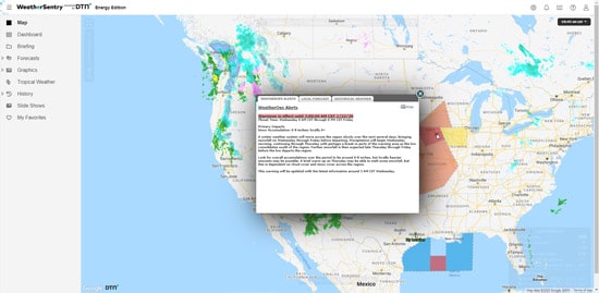Introducing the Improved WeatherSentry Experience - DTN